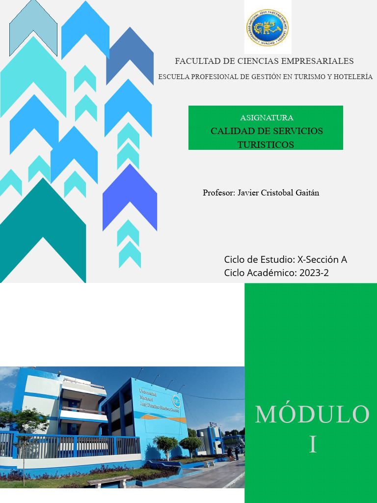 Modulo 1 - Calidad de Servicios-Marco Teorico | PDF | Calidad (comercial) | Hotel