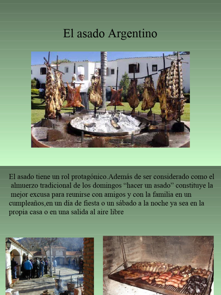 El arte del asado argentino en familia | PDF