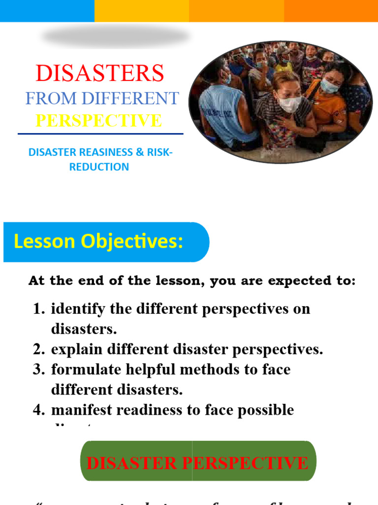 Perspective of Disasters | PDF | Psychological Trauma | Infection