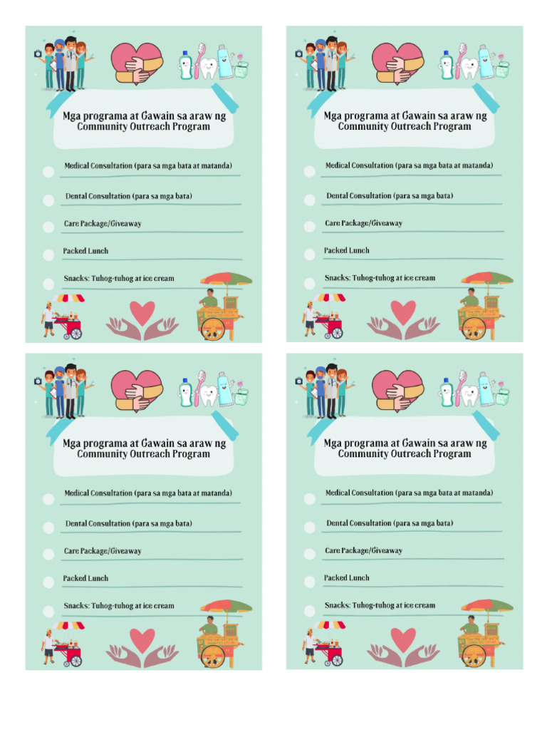 Back - Invi Outreach Program | PDF