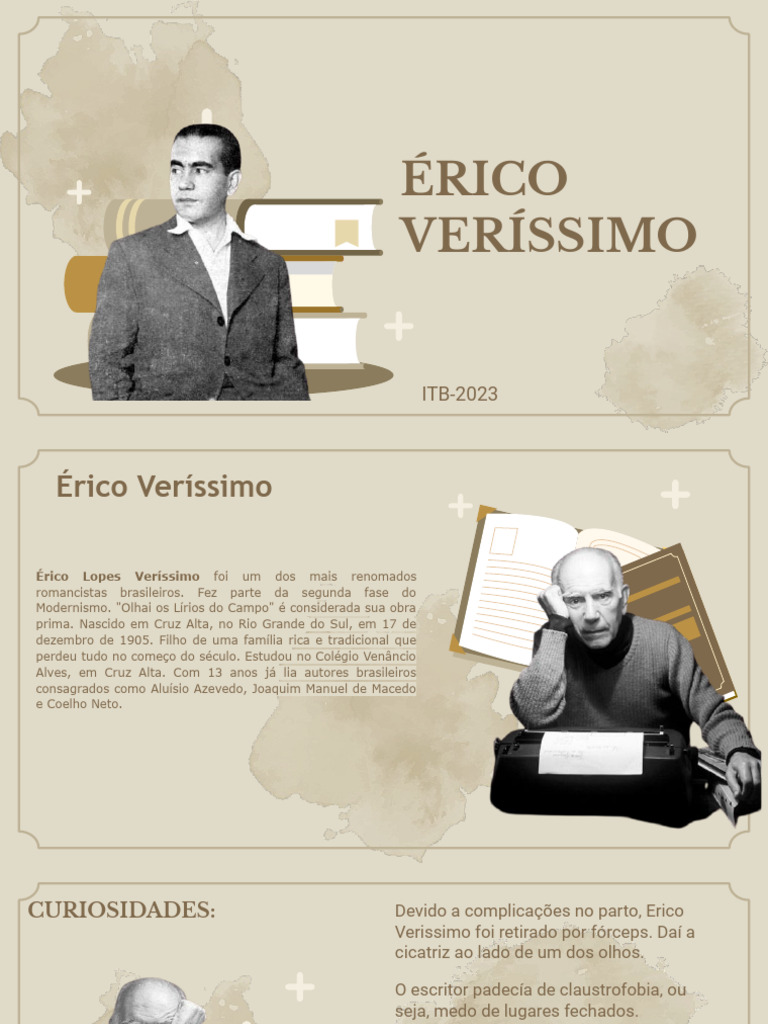 Trabalho Érico Veríssimo | PDF