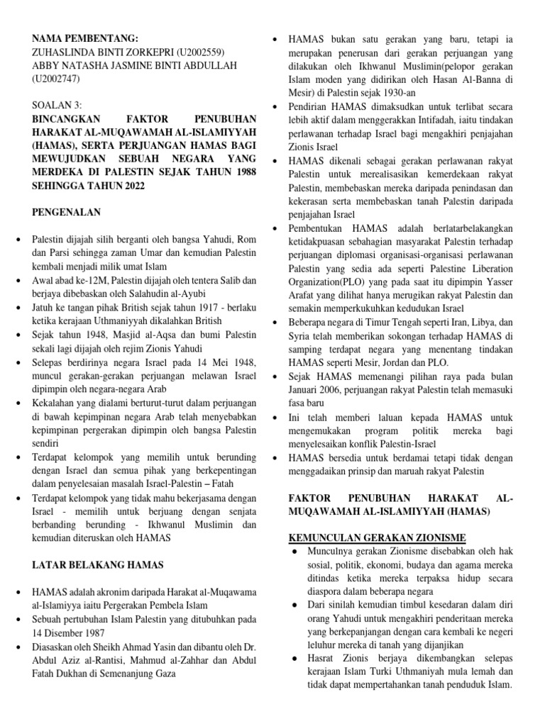 Handout Ail3005 Soalan 3 | PDF