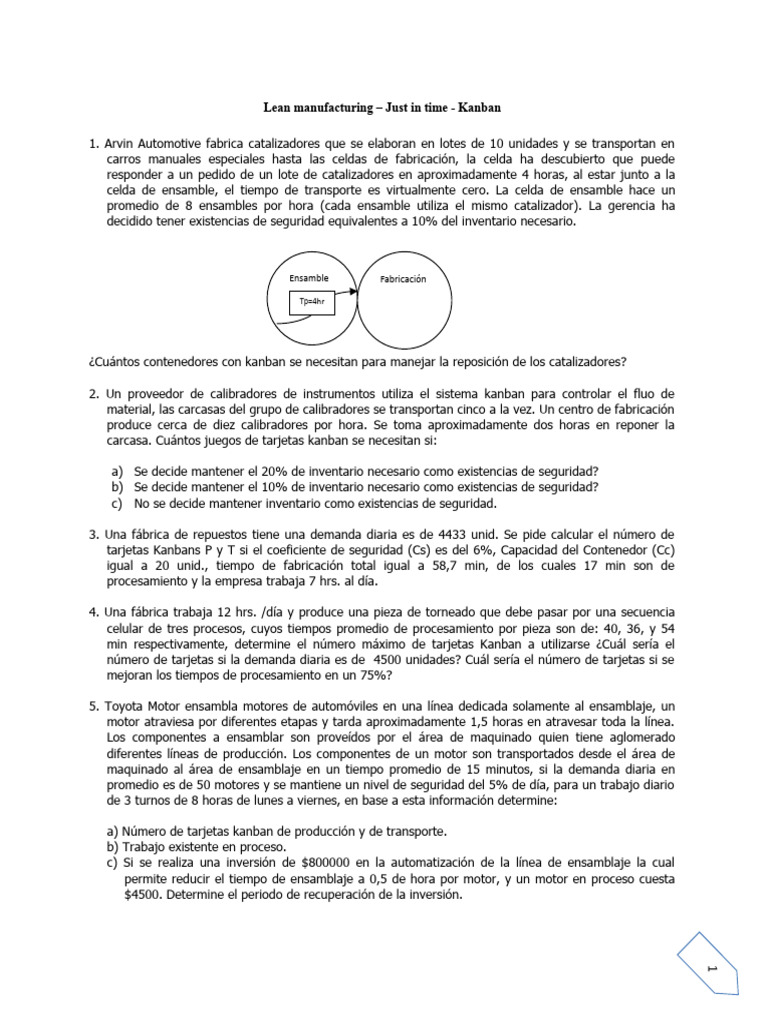 Ejercicios Kanban1 | PDF | Tecnología