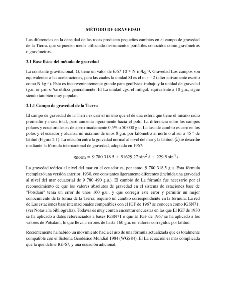 Metodo Gravimetrico | PDF