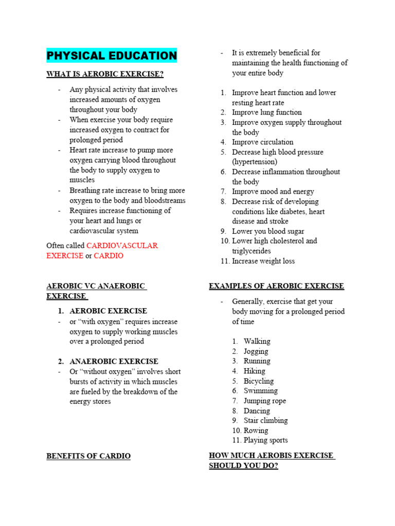 Physical Education | PDF