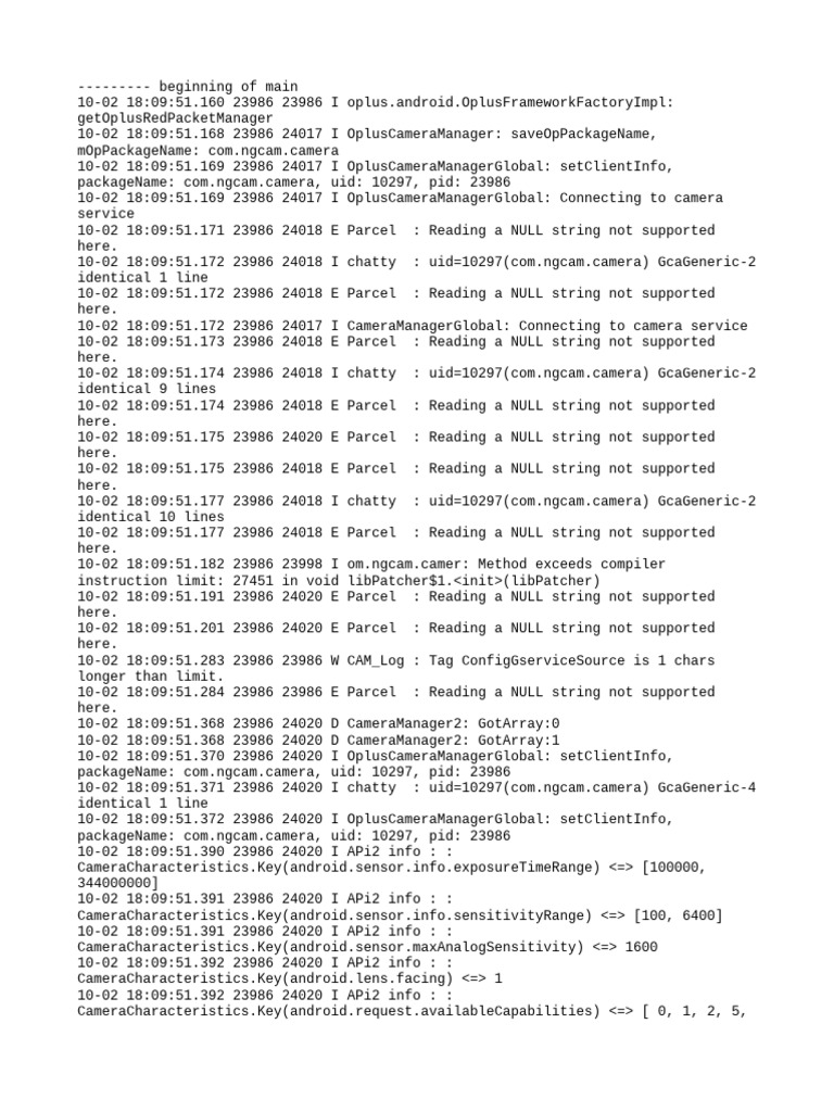 Log Cat 1696244991047 | PDF