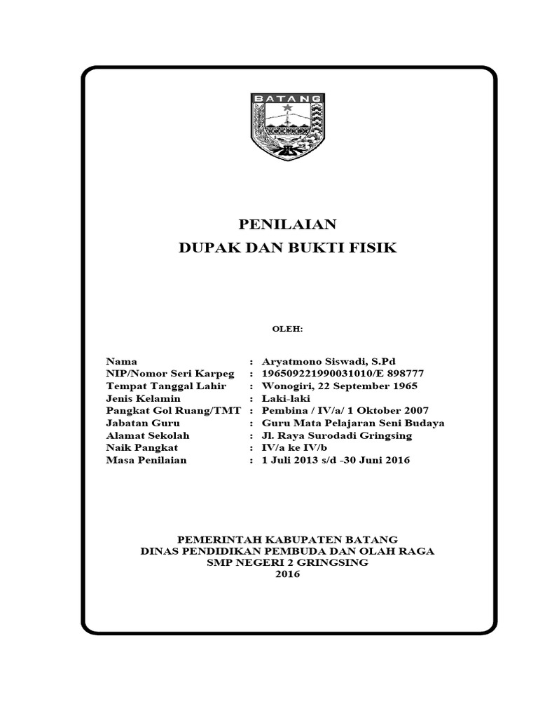 Dupak Iva Ke Ivb | PDF