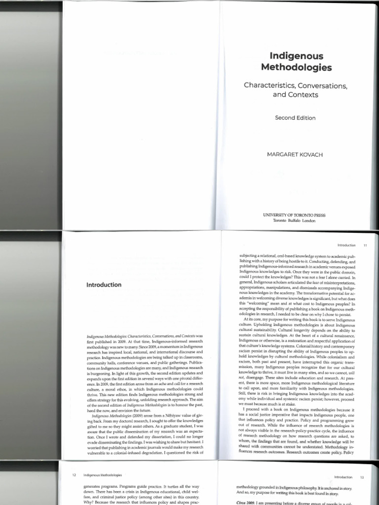 Kovach Indigenous Methodologies | PDF