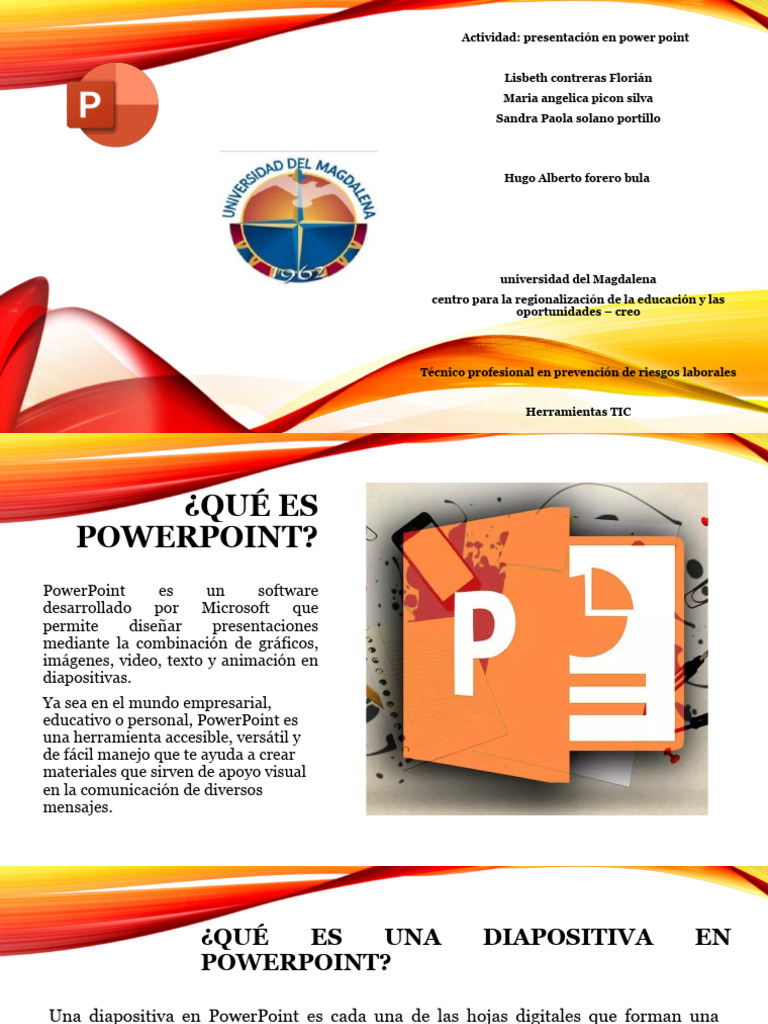 Actividad - Presentación en Power Point | PDF