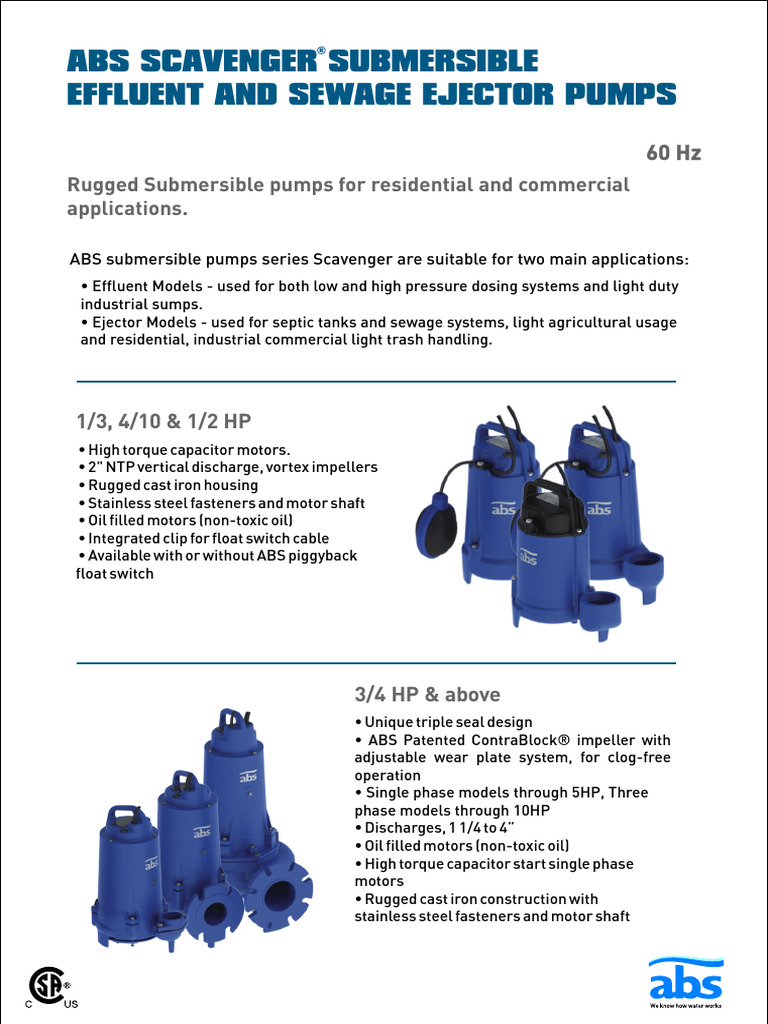 ABS Scavenger Brochure 230628 083142 | PDF