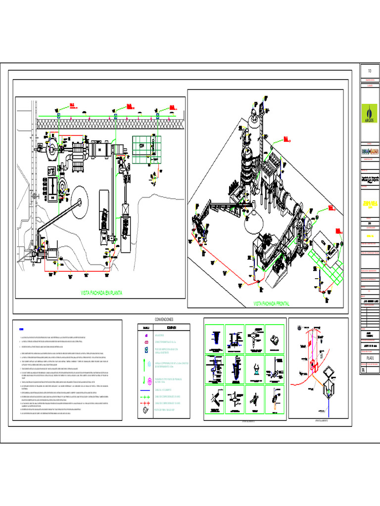 Plano Sistema de Apantallamiento-model | PDF