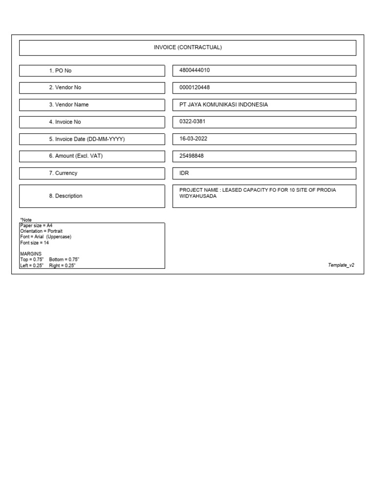 Inv PT Jaya Komunikasi Indonesia 0322 0381 - Compressed | PDF