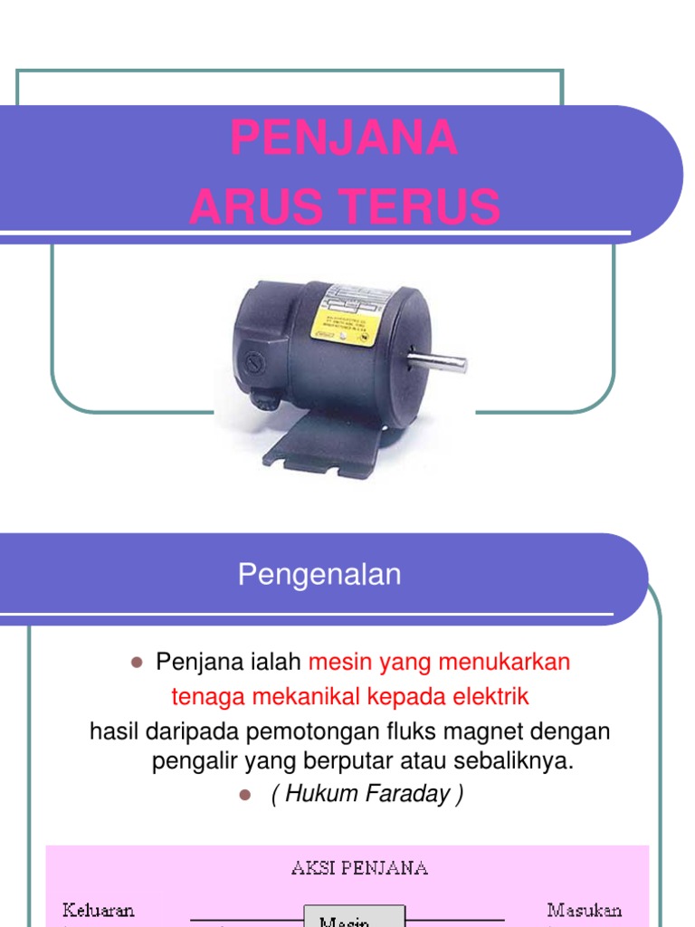 1 Penjana Arus Terus | PDF