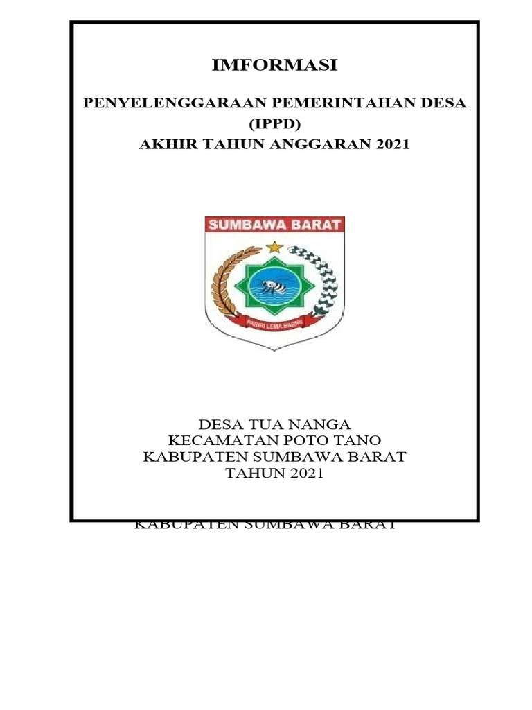 Ippd 2021 Pinal | PDF
