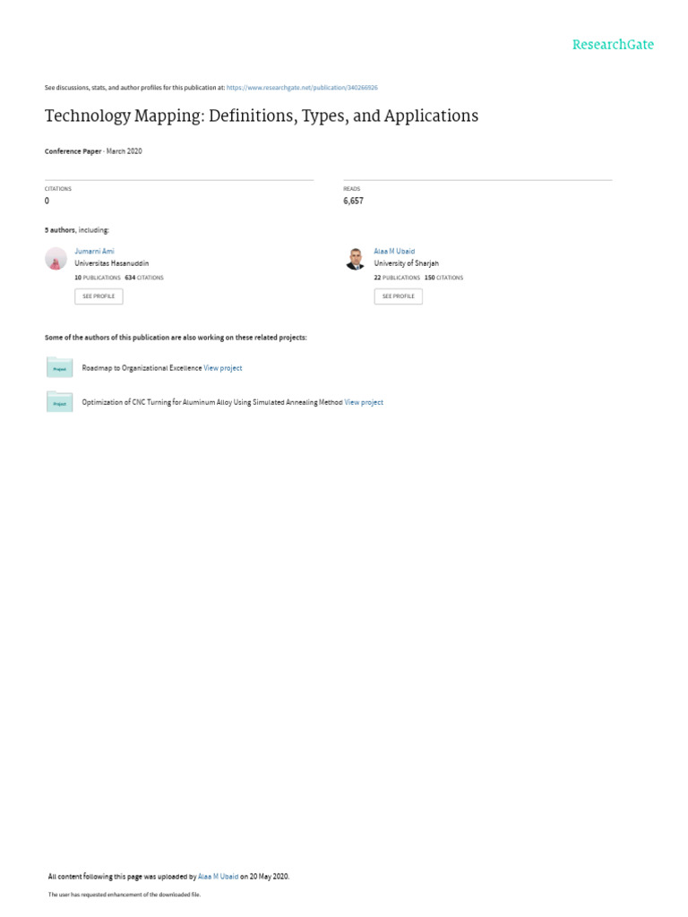 Technology Mapping | PDF
