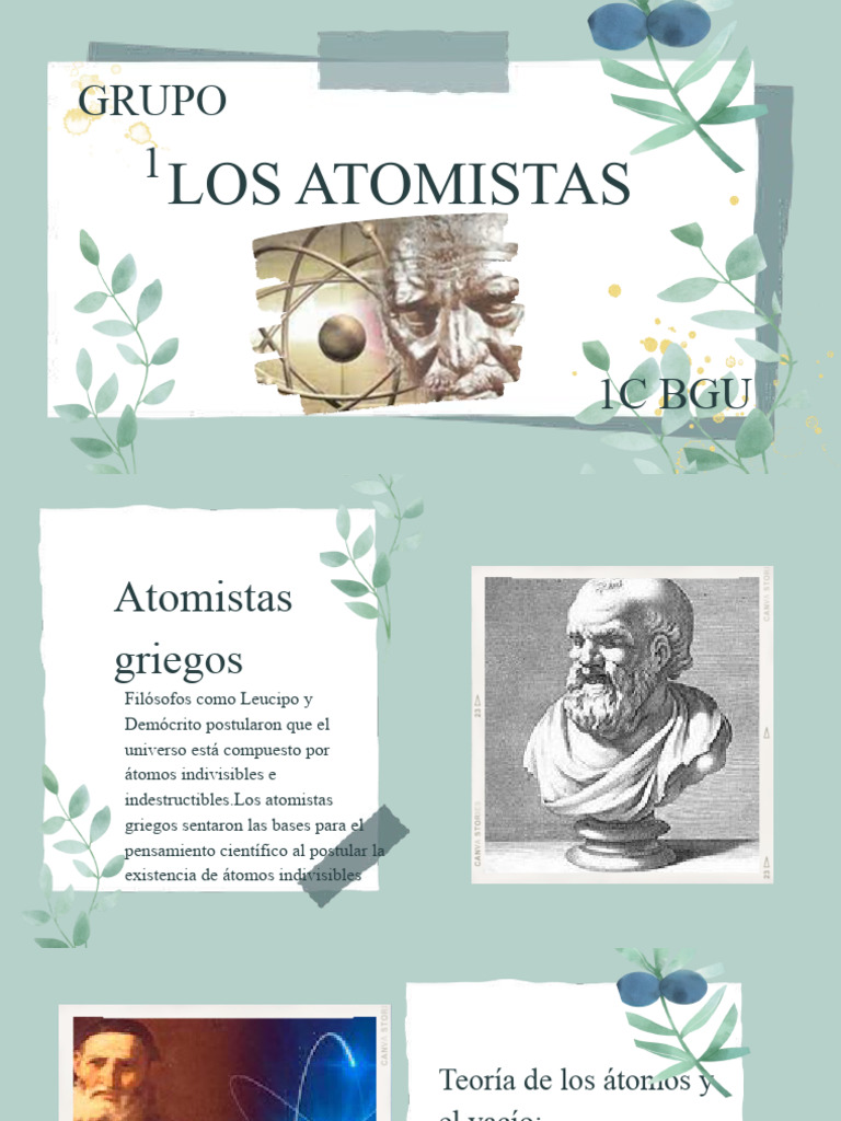 Los Atomistas | PDF