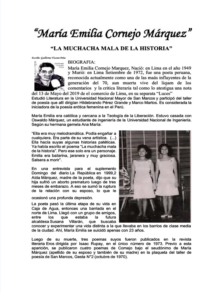Maria Emilia Cornejo (1) | PDF