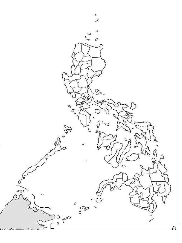 Blank Philippines Map | PDF