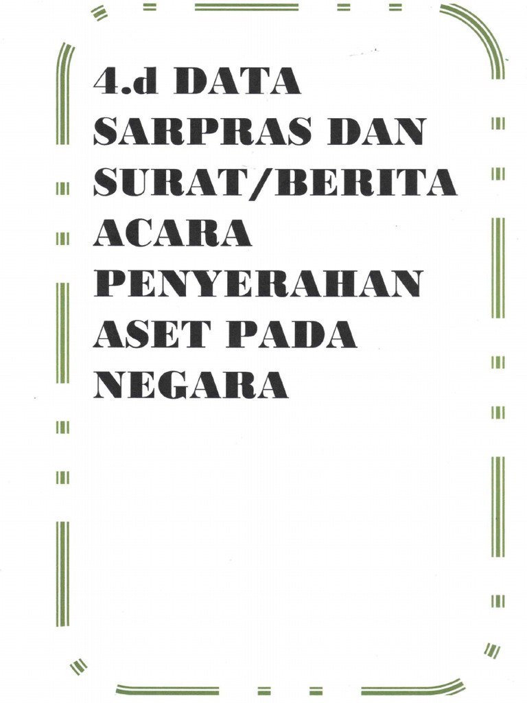 DATA SARPRAS - Split - PDF - 1690461802229 | PDF