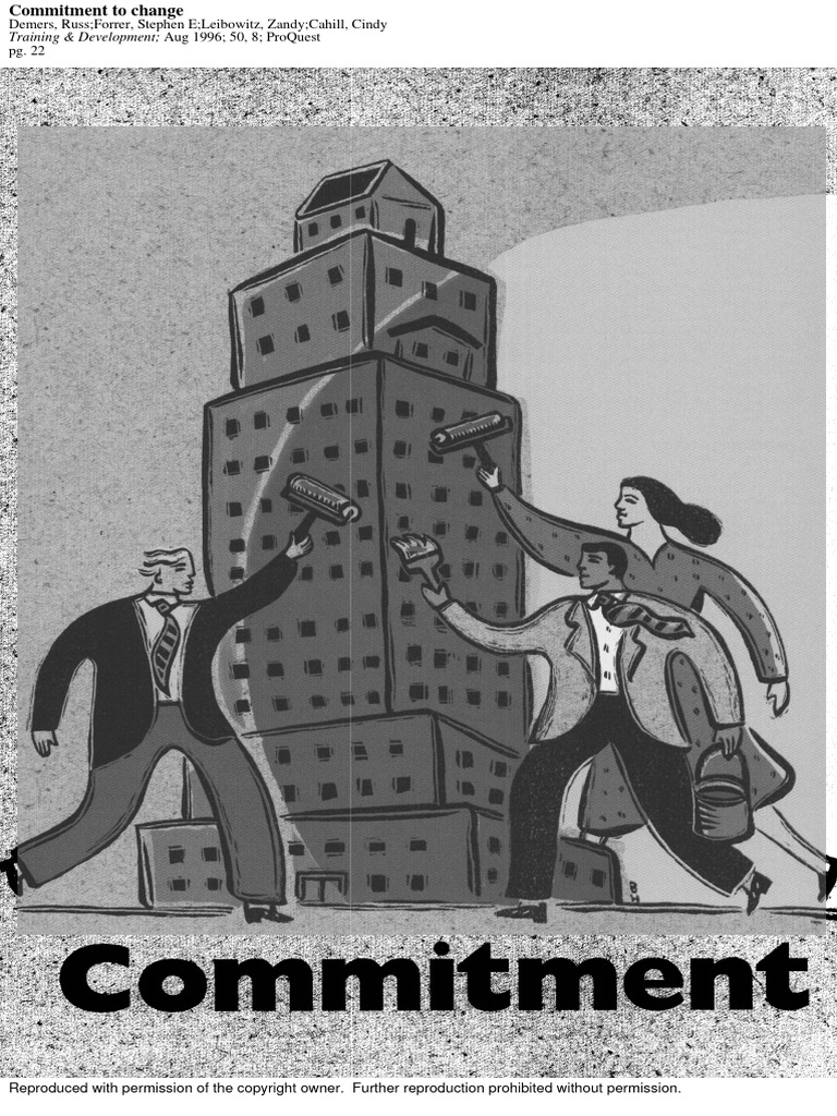 Commitment To Change | PDF