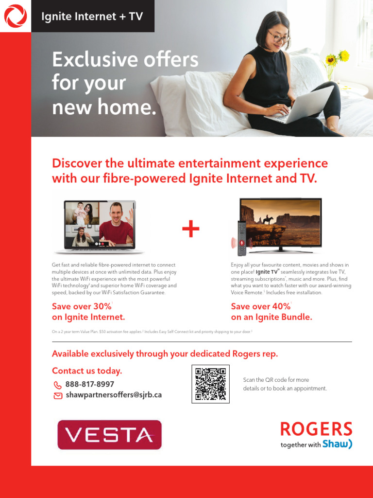 Rogers Vesta Partnership Promotion | PDF