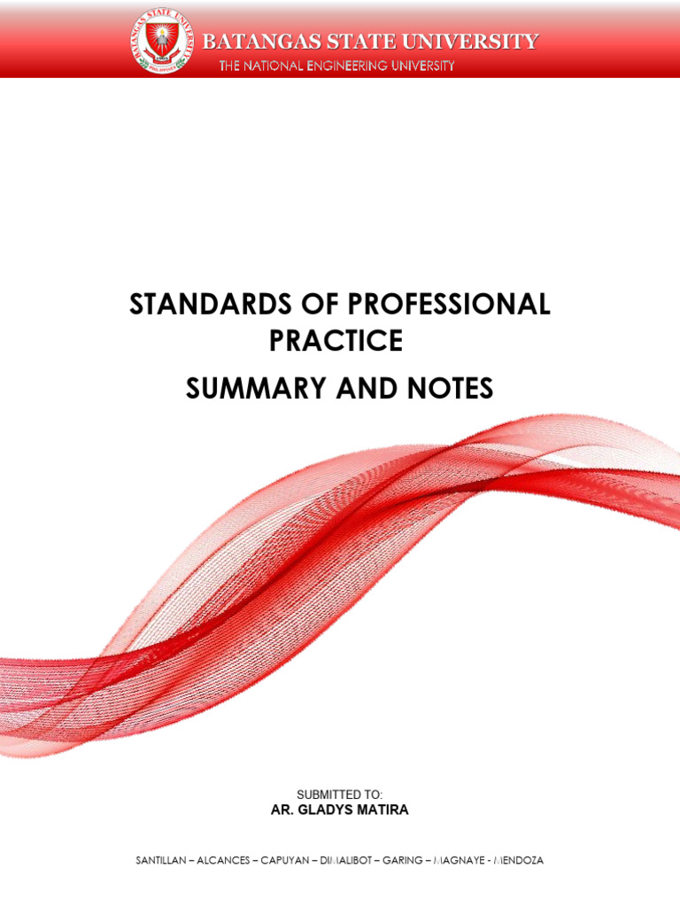 Standards of Professional Practice | PDF