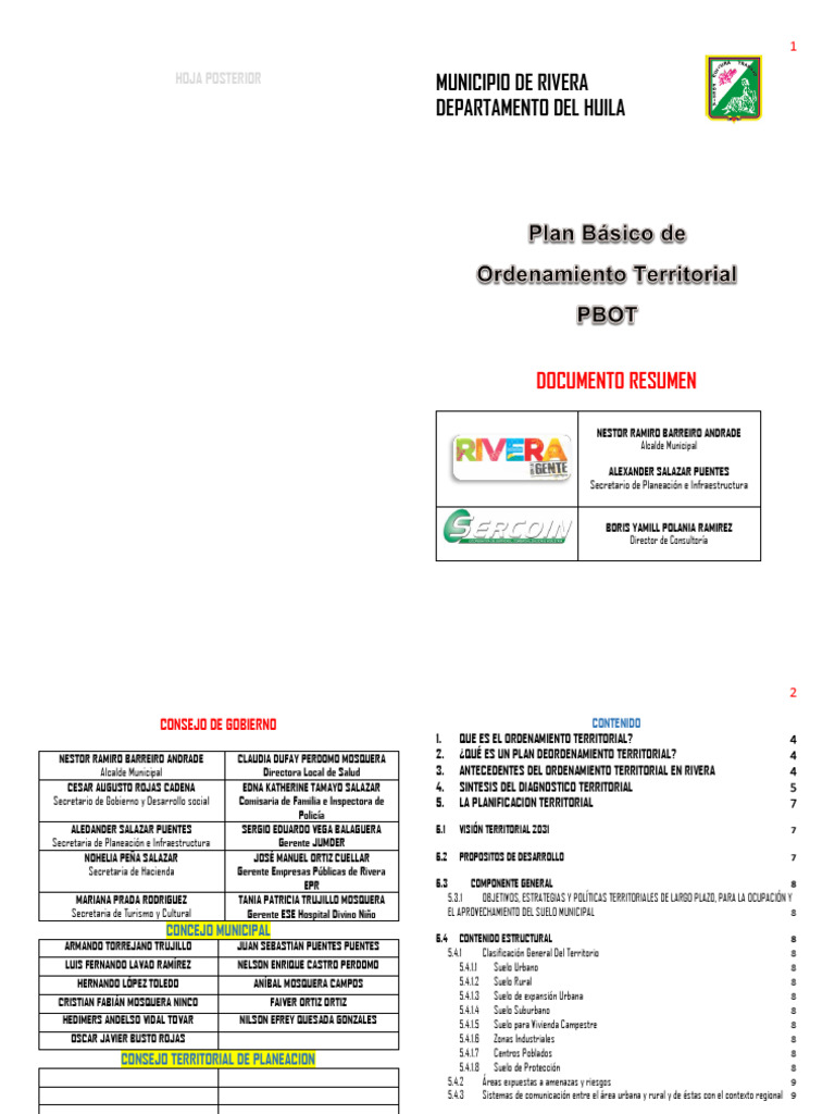 Resumen Pbot Rivera | PDF
