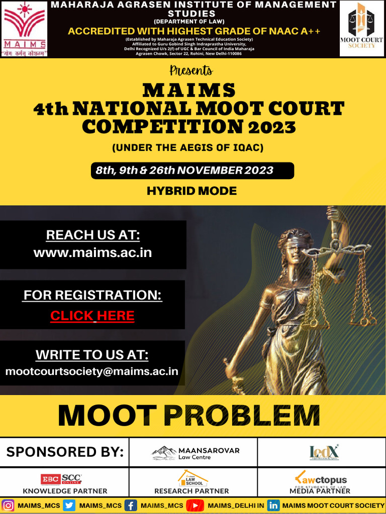 Moot Problem | PDF