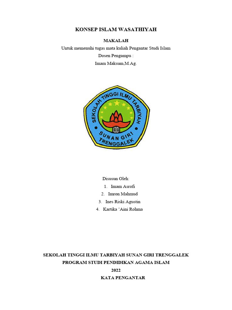 Karakteristik dan Ruang Lingkup Wasathiyah | PDF