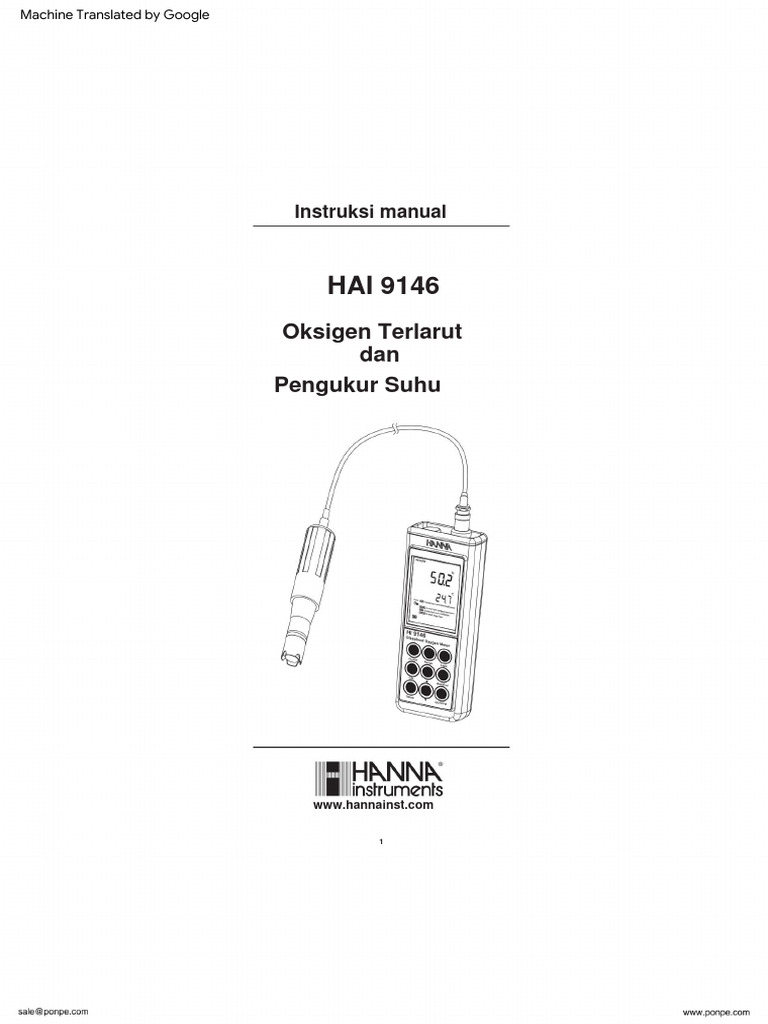 Manual HI9146 | PDF