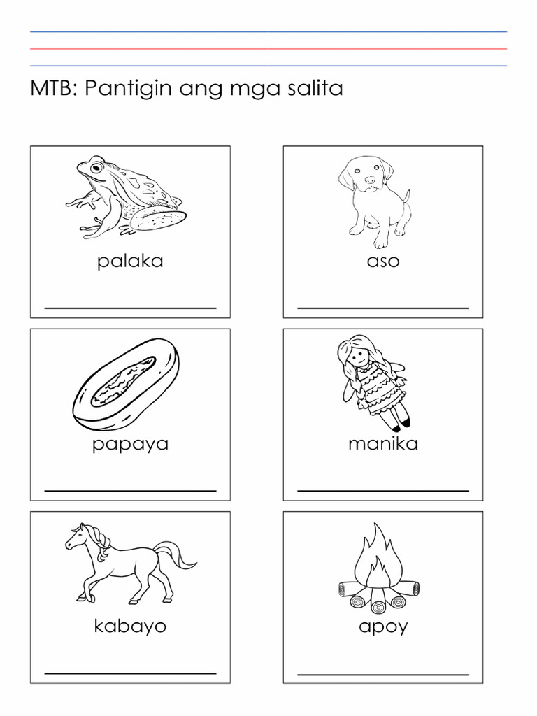 MTB Pantigin Ang Mga Salita | PDF