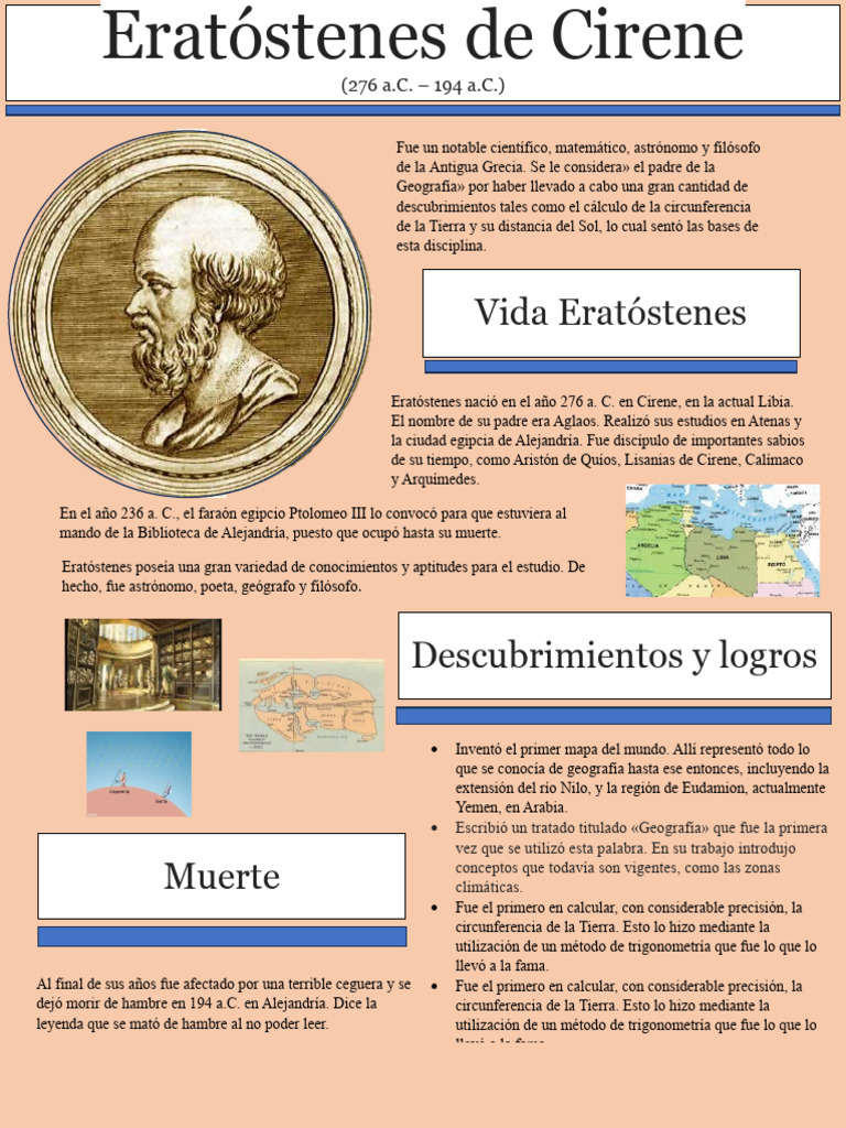 Eratostenes | PDF | Science