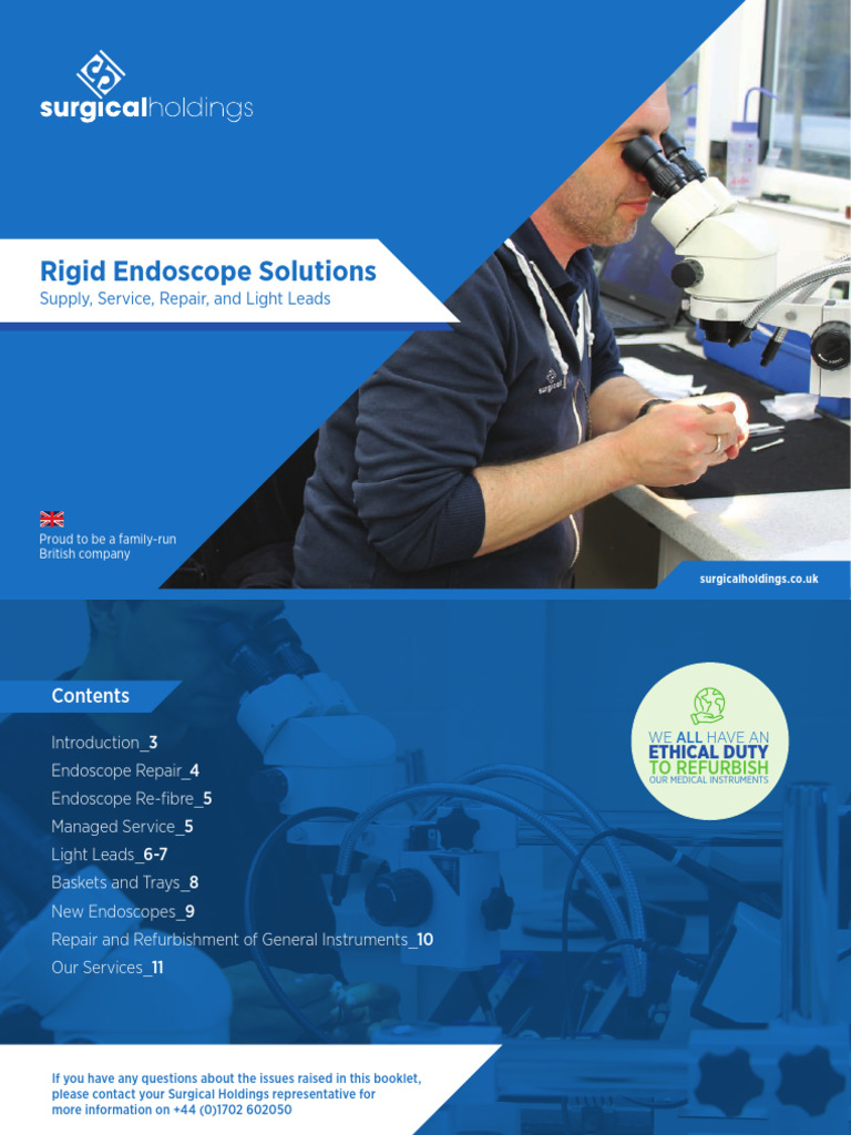 SH Rigid Endoscope Solutions Brochure | PDF