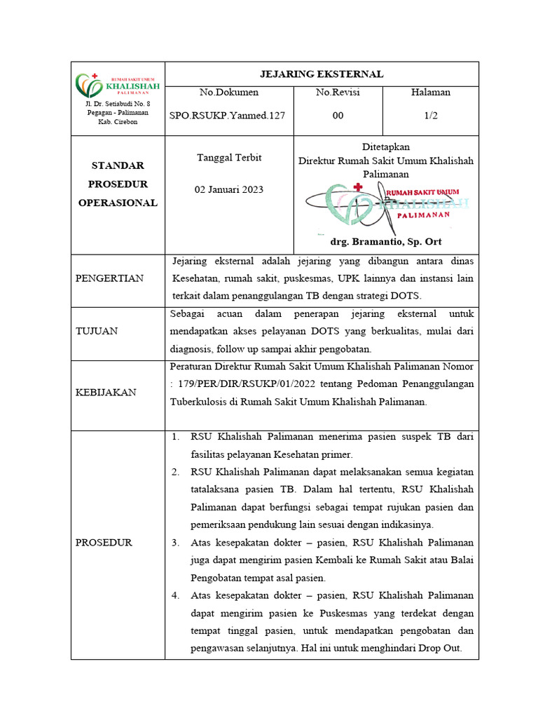 SPO Jejaring Eksternal | PDF