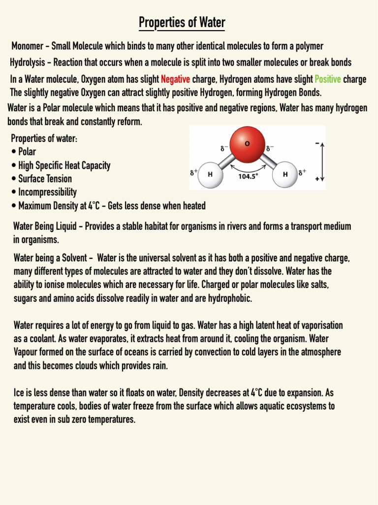 2.2.2. Properties of Water | PDF
