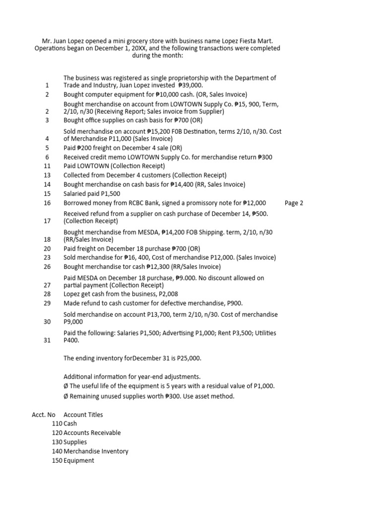 Periodic Inventory System Method | PDF