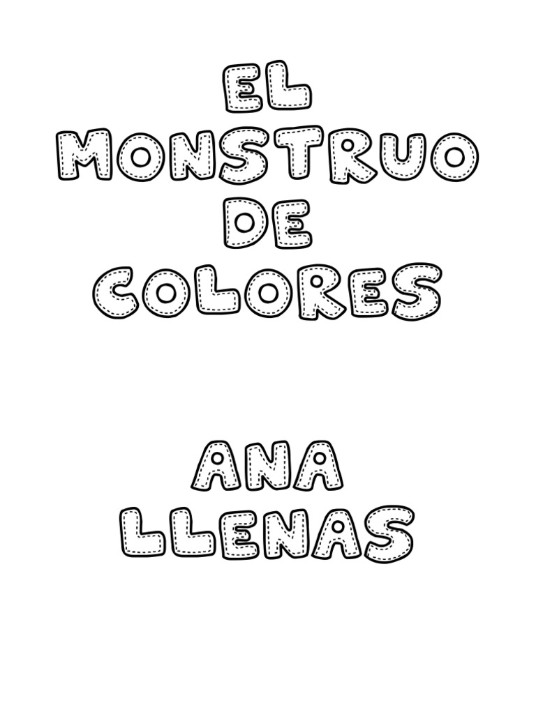 El Monstruo de Colores | PDF