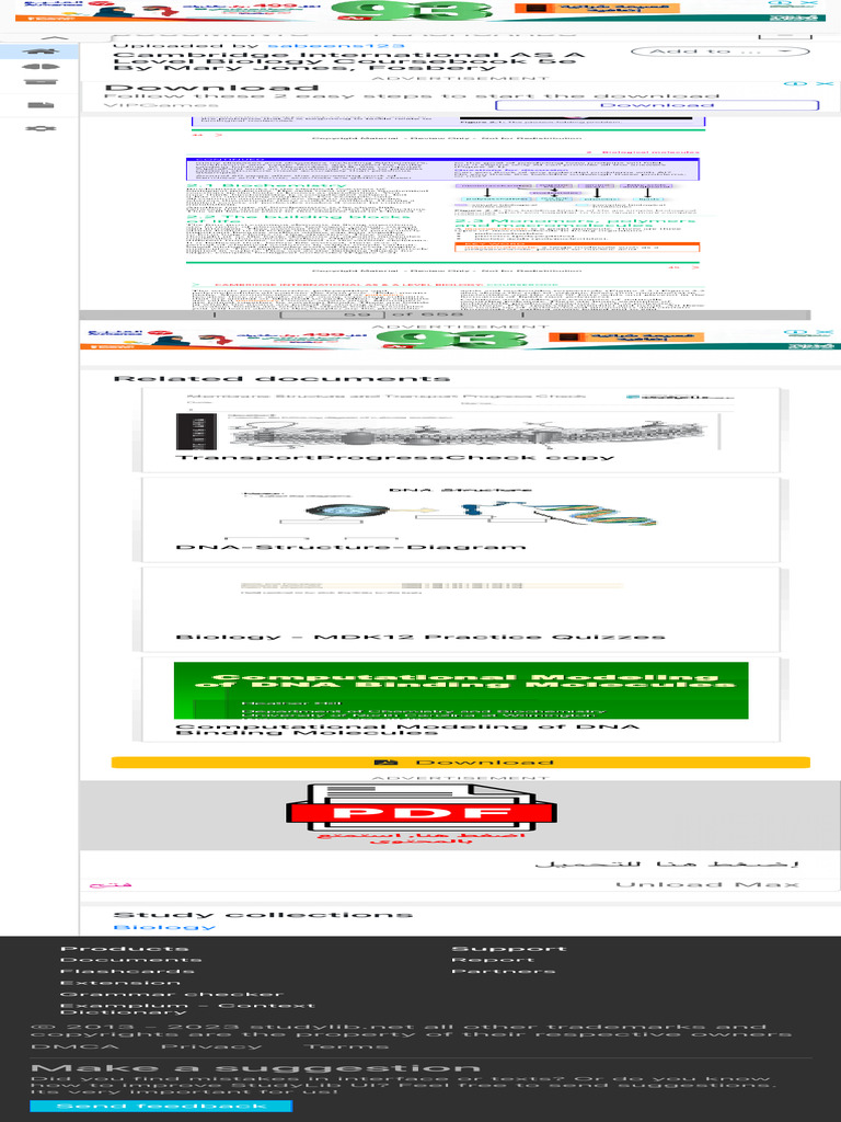 Cambridge International As A Level Biology Coursebook 5e by Mary Jones ...