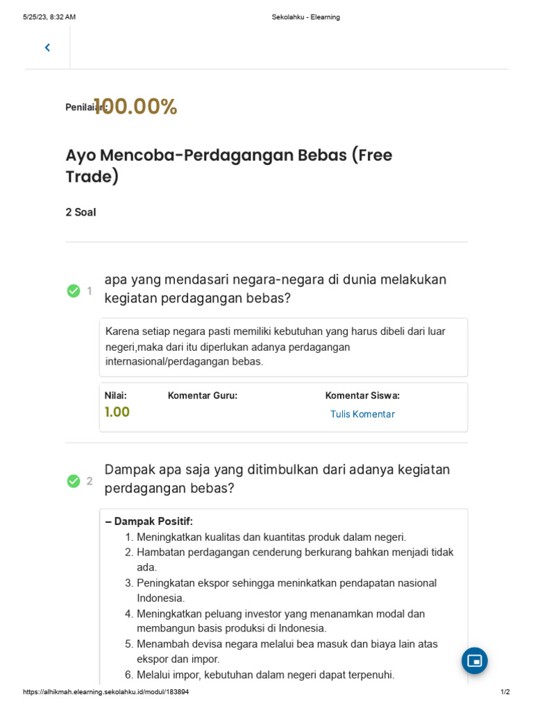 Contoh Soal Dan Jawaban pt2 | PDF