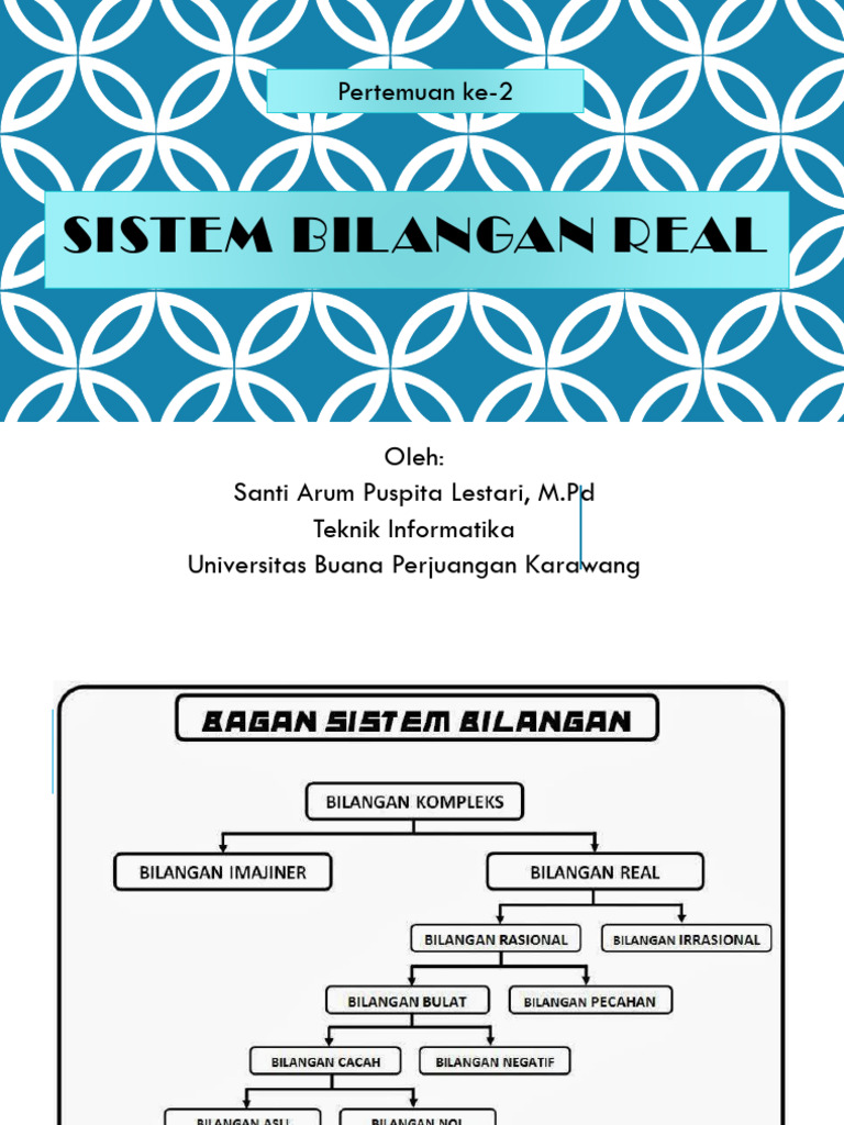 Sifat dan Operasi Bilangan Real | PDF