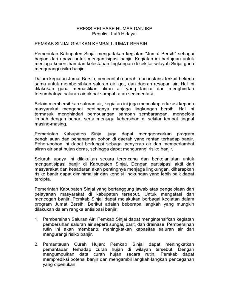 SCRIPT BERITA | PDF