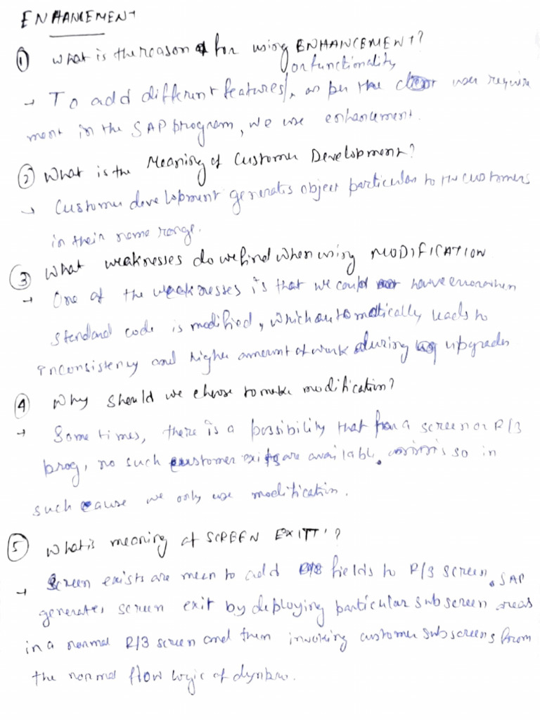 SAP BAPI and BADI Enhancements Guide | PDF