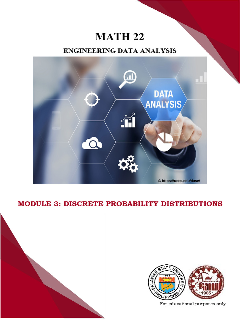 With Solutions MATH22 - Engineering Data Analysis Module 3 | PDF | Teaching Methods & Materials ...