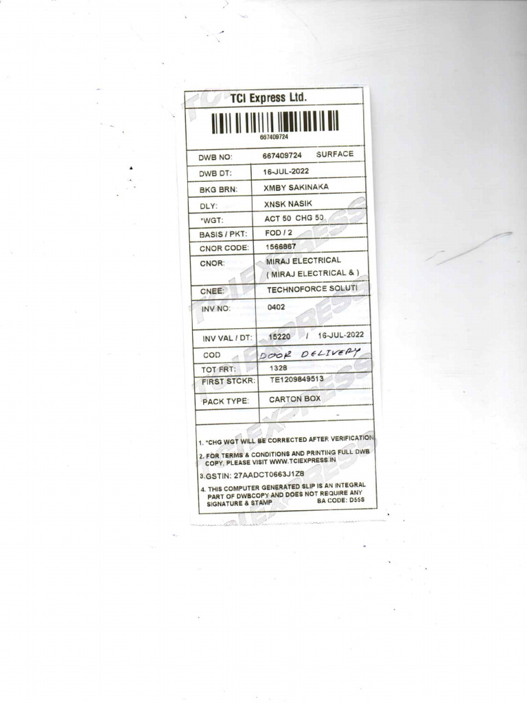 Technoforce Docket | PDF