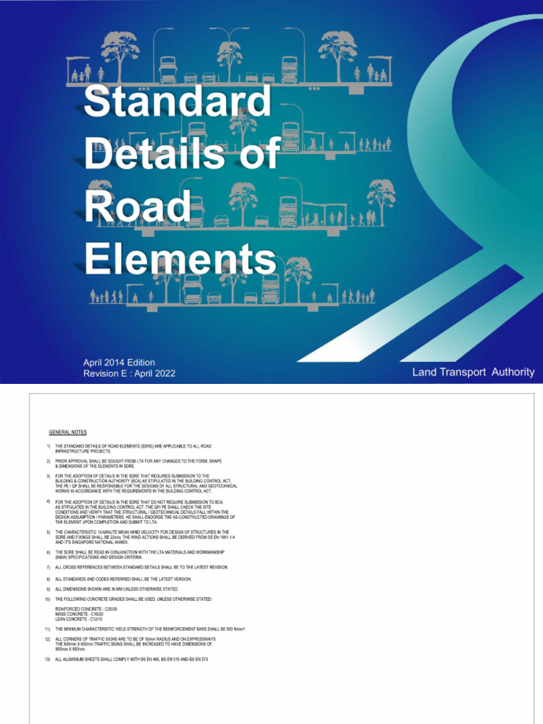 LTA Standard Drawing Rev E April 2022 | PDF