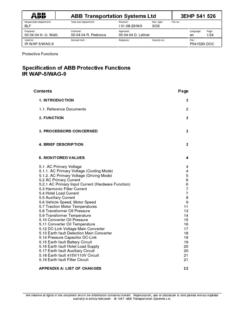 Protective Functions | PDF