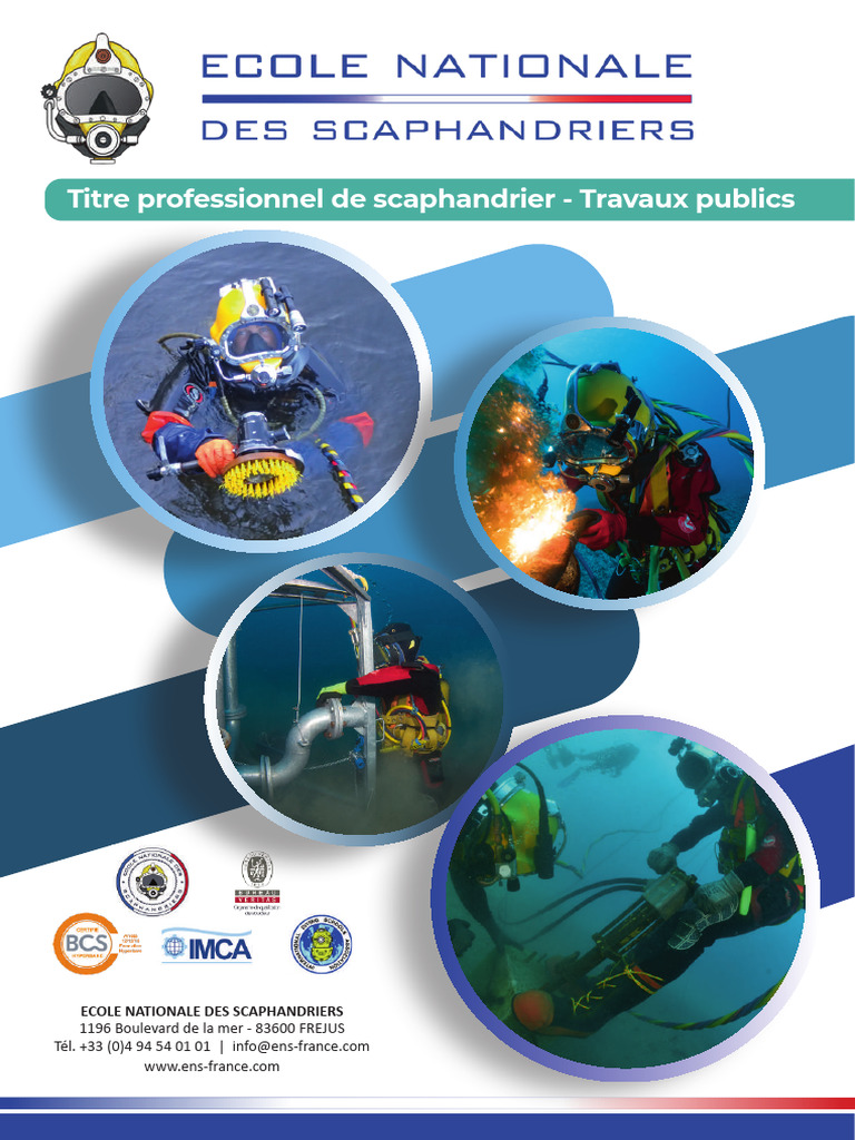 Scaphandrier Travaux Publics | PDF