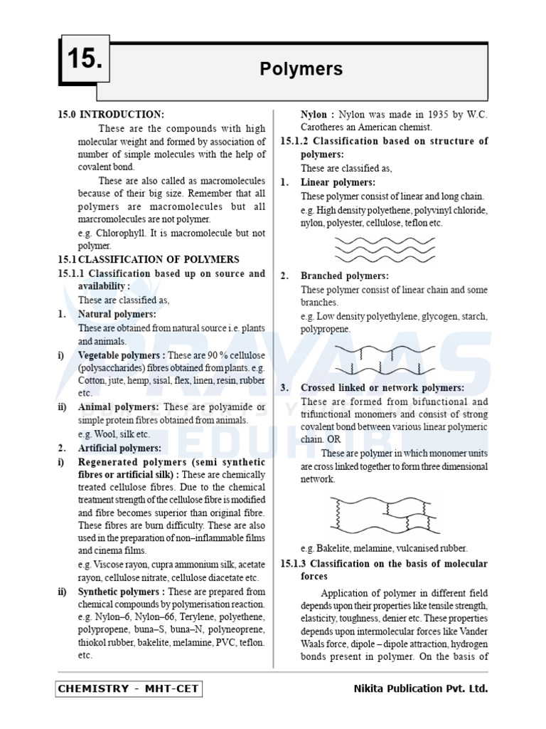 Polymers - PLPN | PDF
