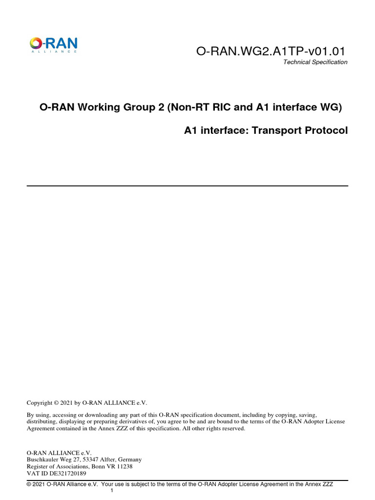 O-RAN.WG2.A1TP-v01.01 | PDF