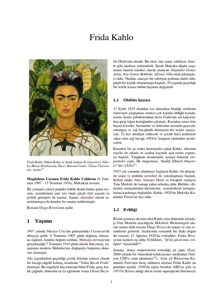 Frida Kahlo | PDF